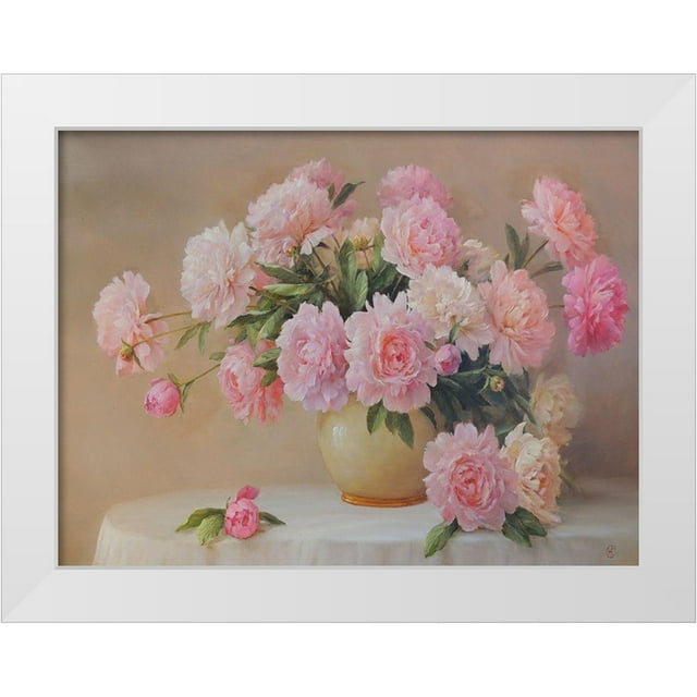 Smirnov, Igor 32x25 White Modern Wood Framed Museum Art Print Titled ...