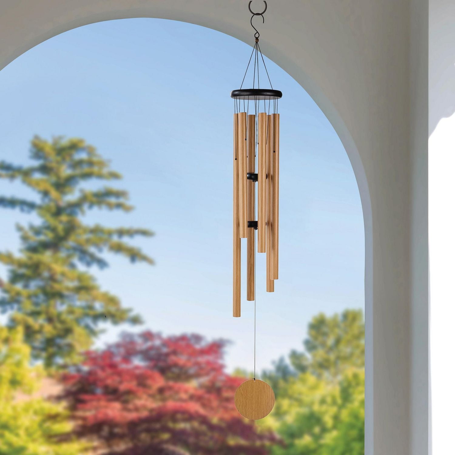 Click here for Hometrends 50 Classic Natural Faux Pine Metal Outd... prices