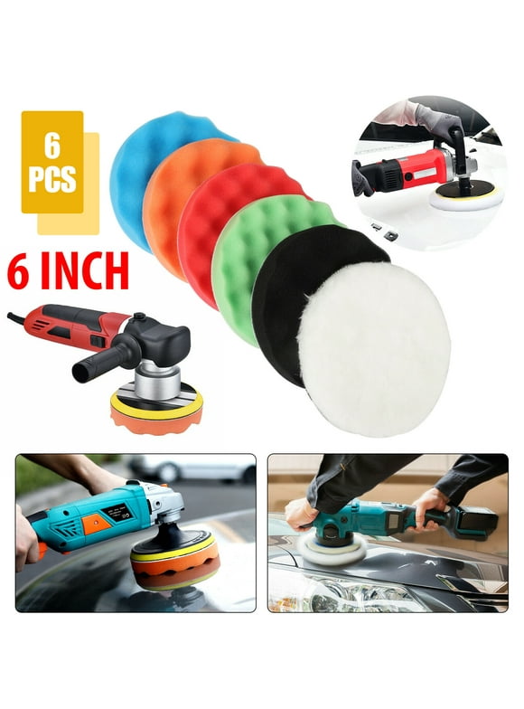 6 Inch Polishing Pads in Car Polishing Pads - Walmart.com