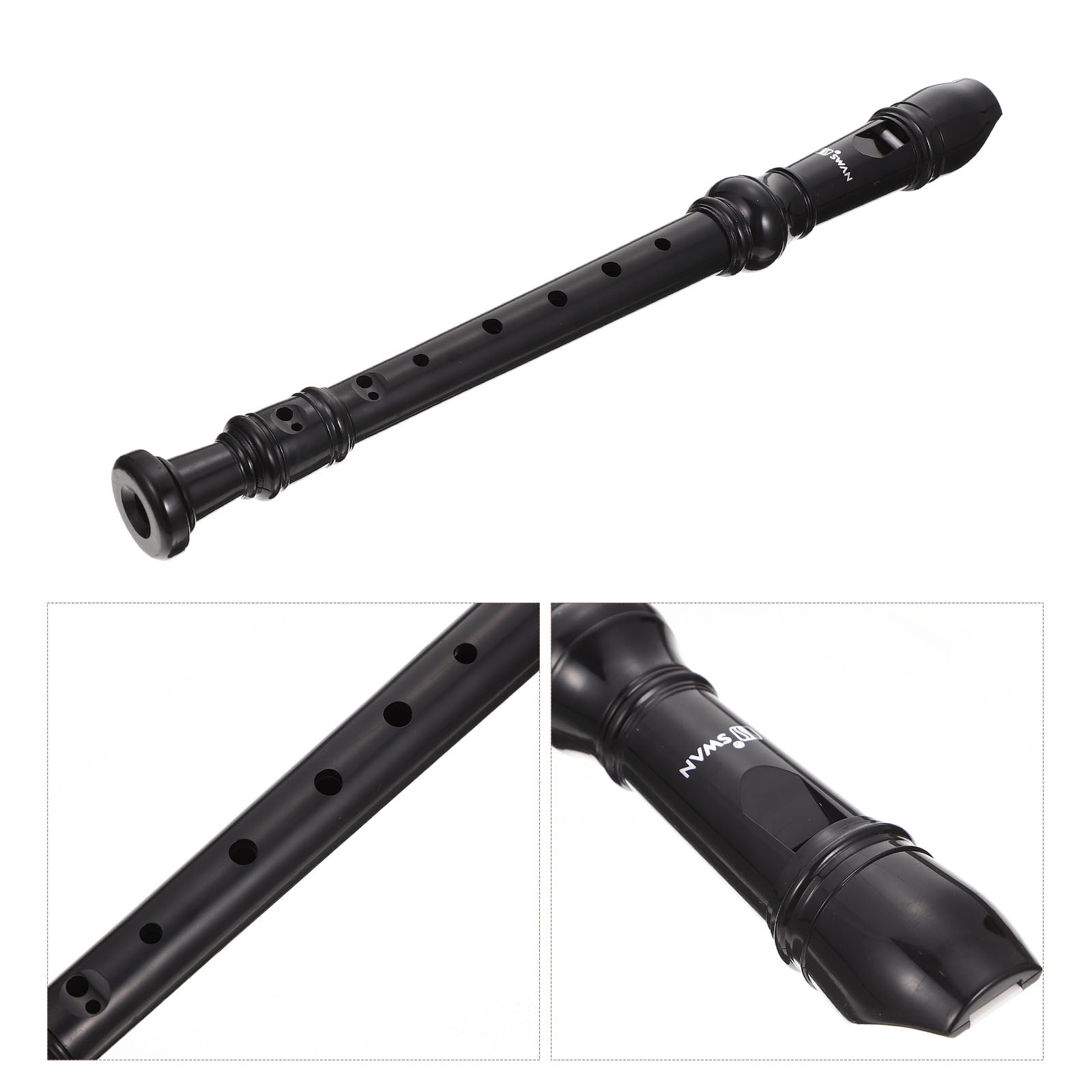 Kids Recorder Instrument 2-Pack Kids 6-Hole Recorders - Plastic Wind ...