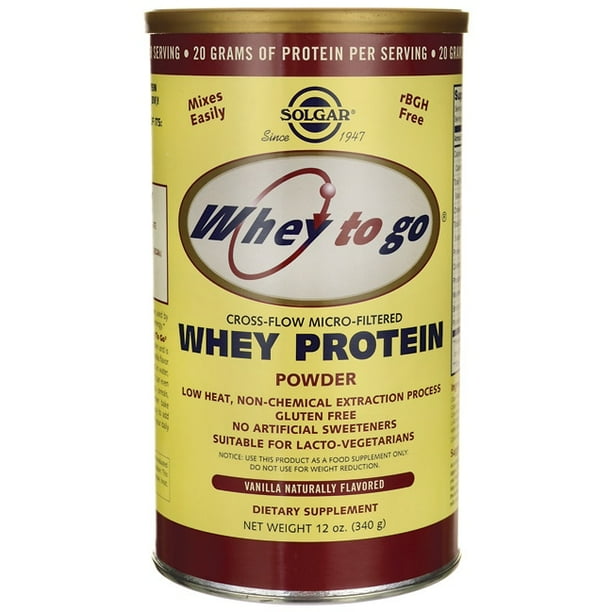 Whey Go Protein Powder Vanilla