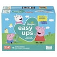 Pampers Easy Ups Toddler Girls Training Pants Peppa Pig, Size 3T-4T, 76 ...