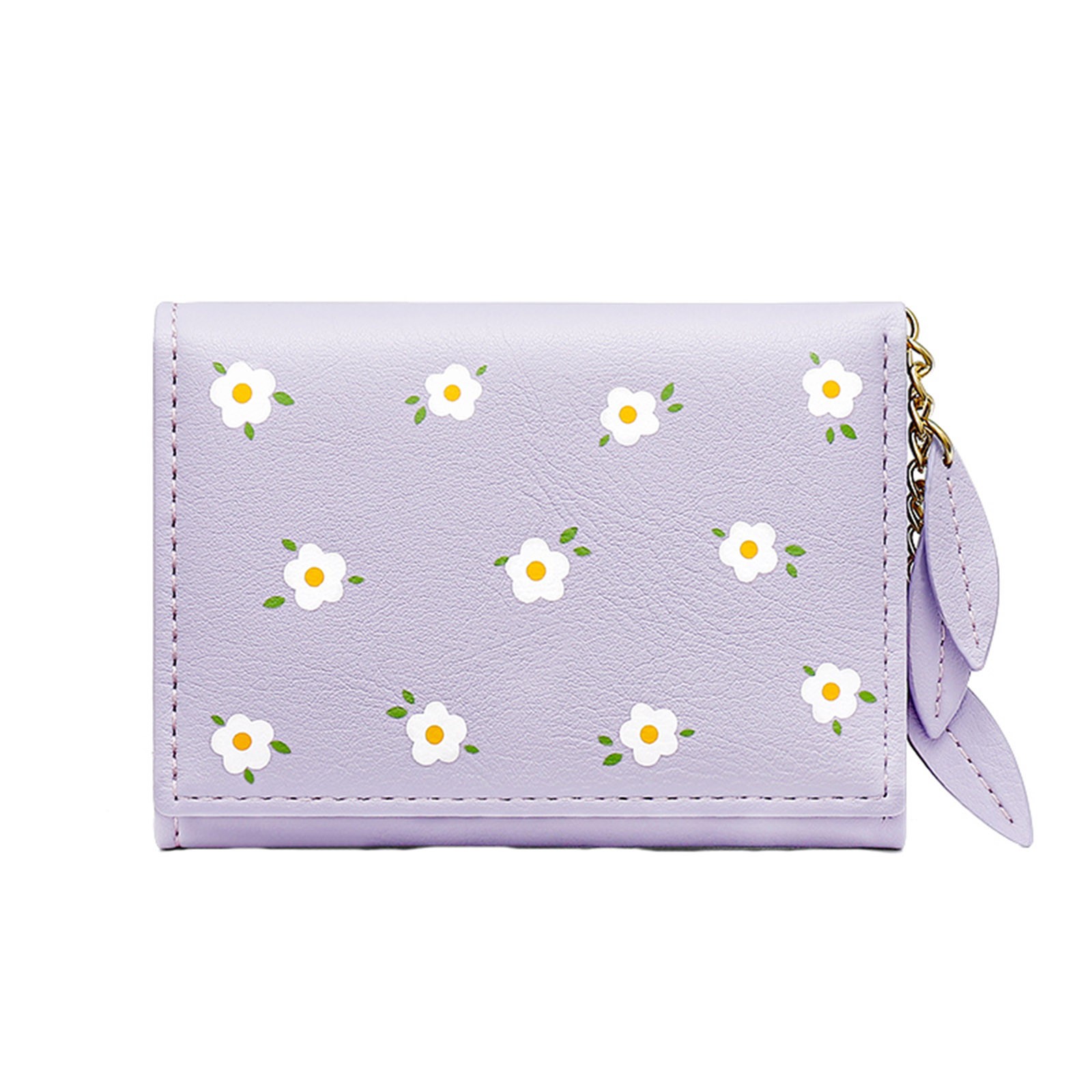 zttd ladies small fashion floral print purse multi card id bag ladies ...