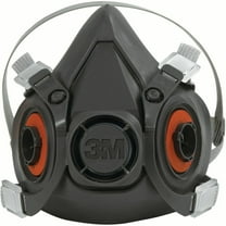 3M Half Facepiece Respirator Assembly 6391 Large, with 3M Particulate ...