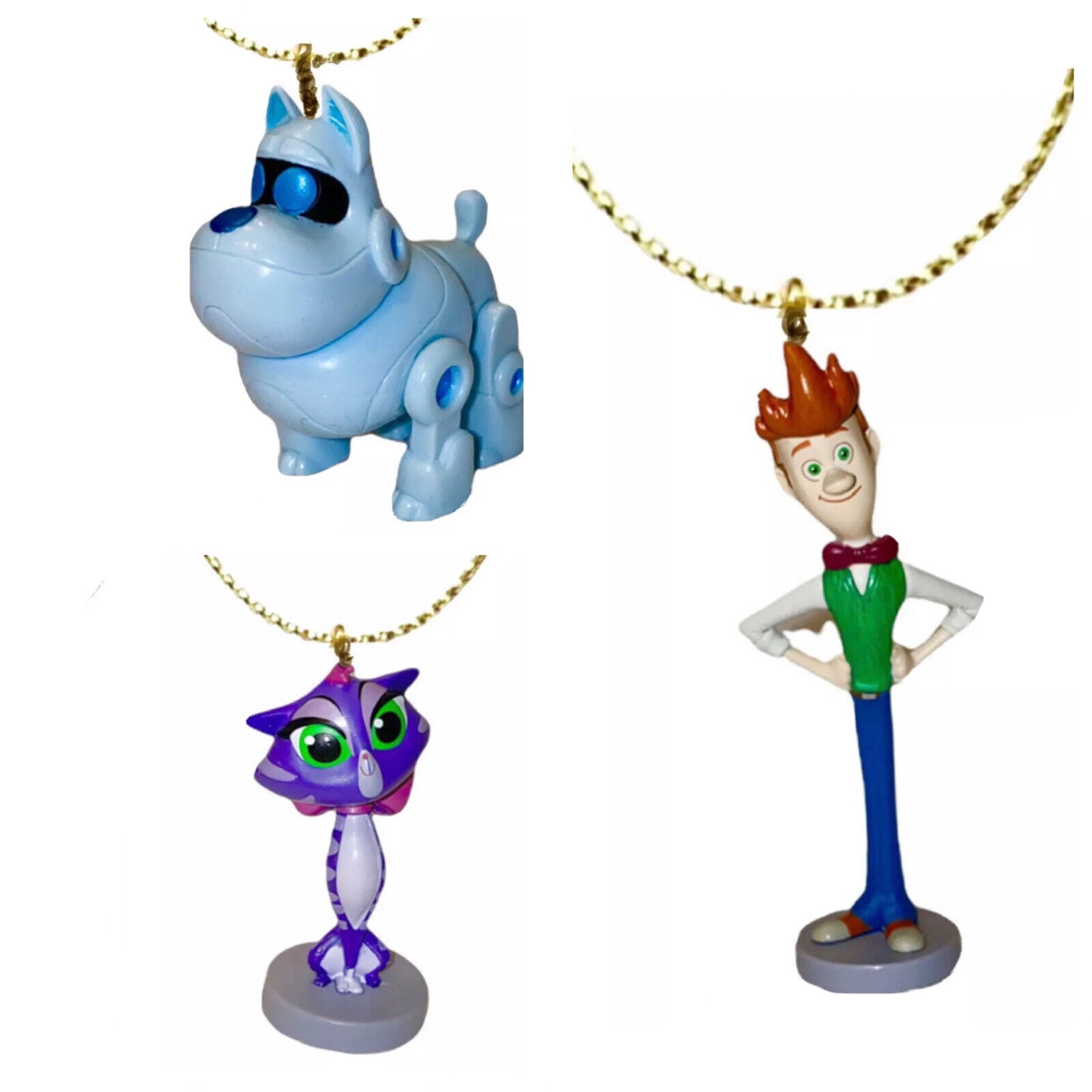 Puppy Pals Dog ARF Hissy & Bob Ornament Pvc Figure Charm New 2 ...