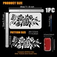 1pc PET Hollow Out Drawing Painting Stencils for DIY Scrapbook Photo ...