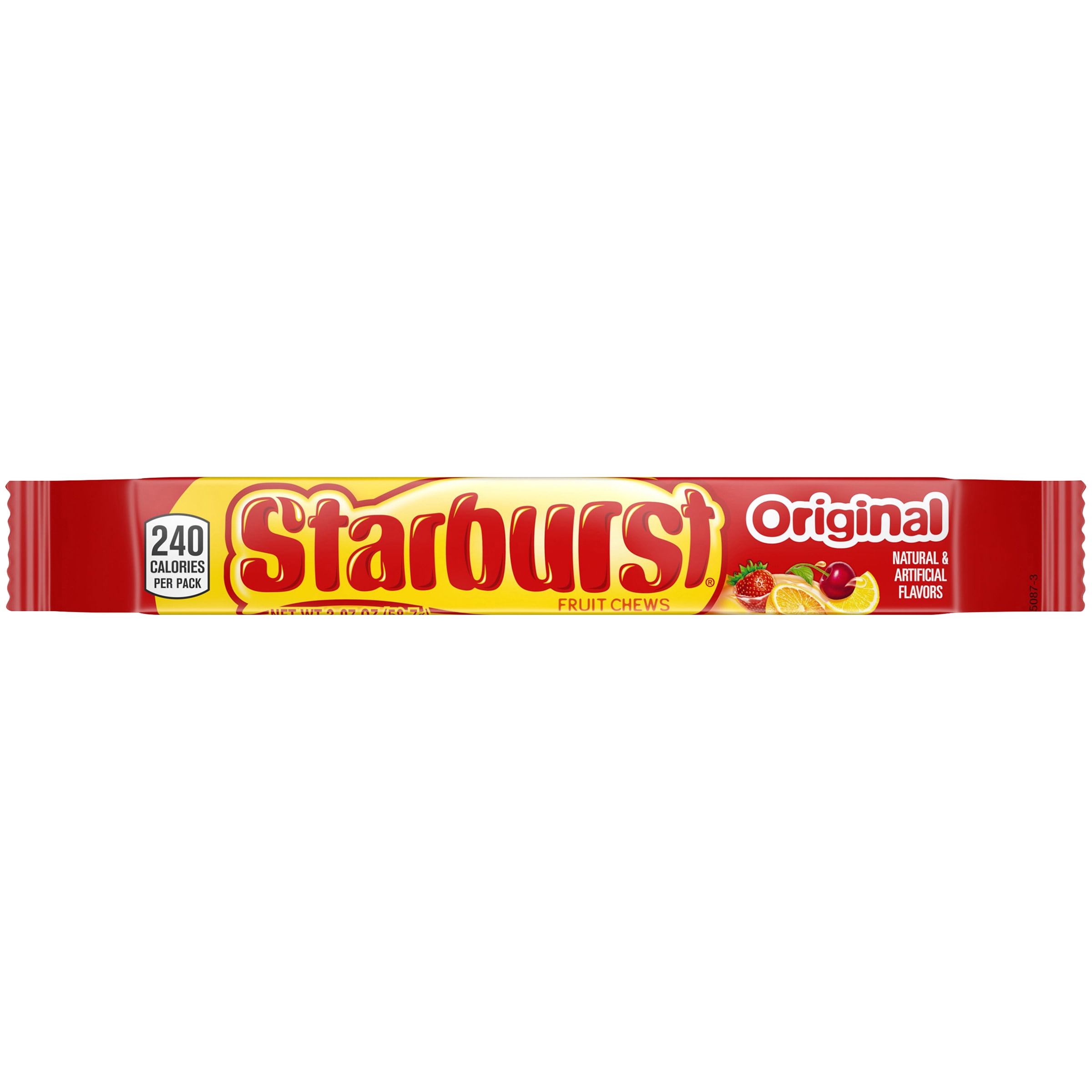 Starburst Original Fruit Chewy Summer Candy Single Pack - 2.07oz ...