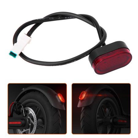 Electric Scooter Rear Light, Prevent Breaking Scooter Brake Lamp Simple ...