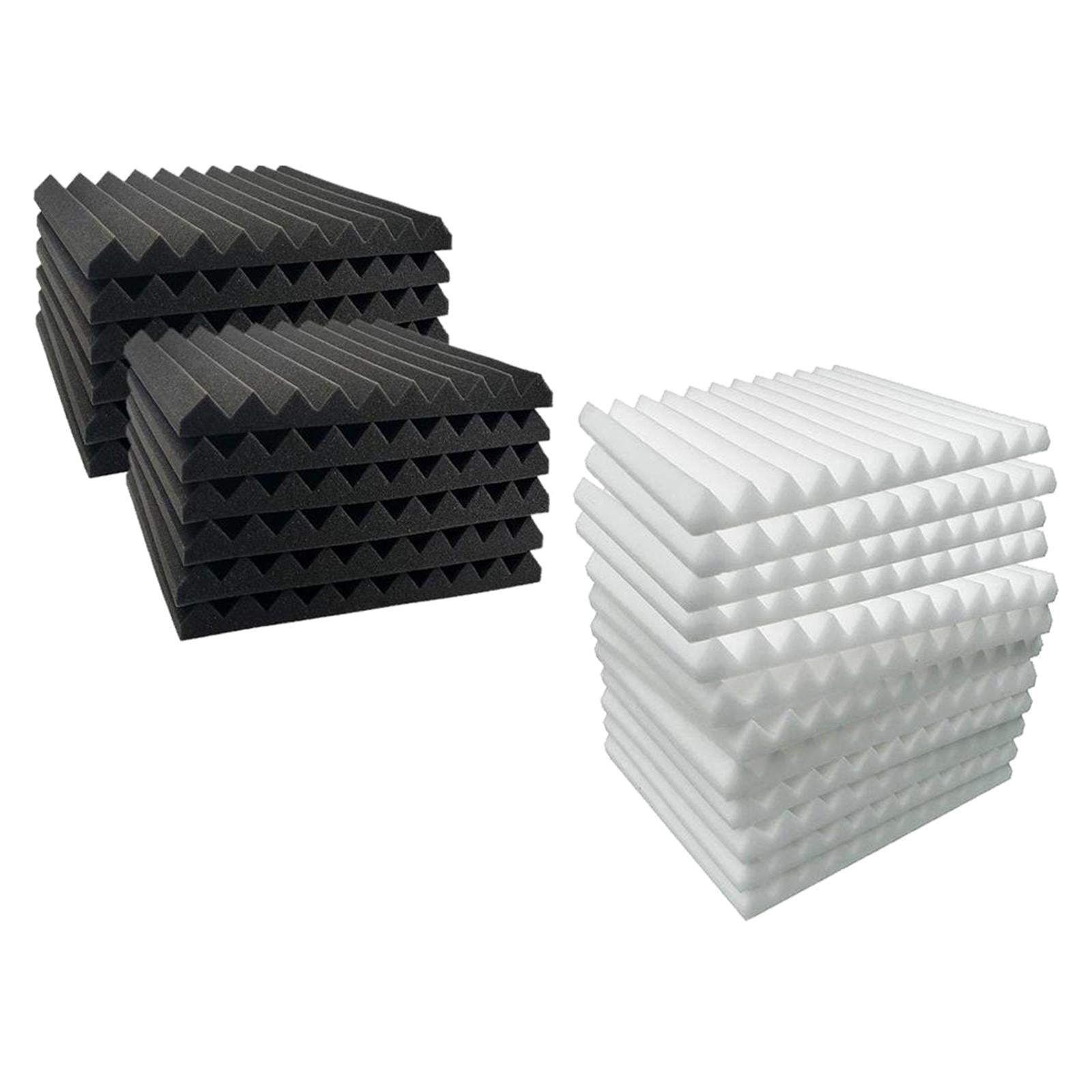 24x Acoustic Foam Panel 12" X 12" Office Sounding Acoustic Treatment ...