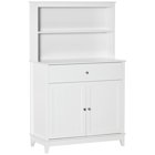 Pemberly Row Cupboard in Walnut - Walmart.com