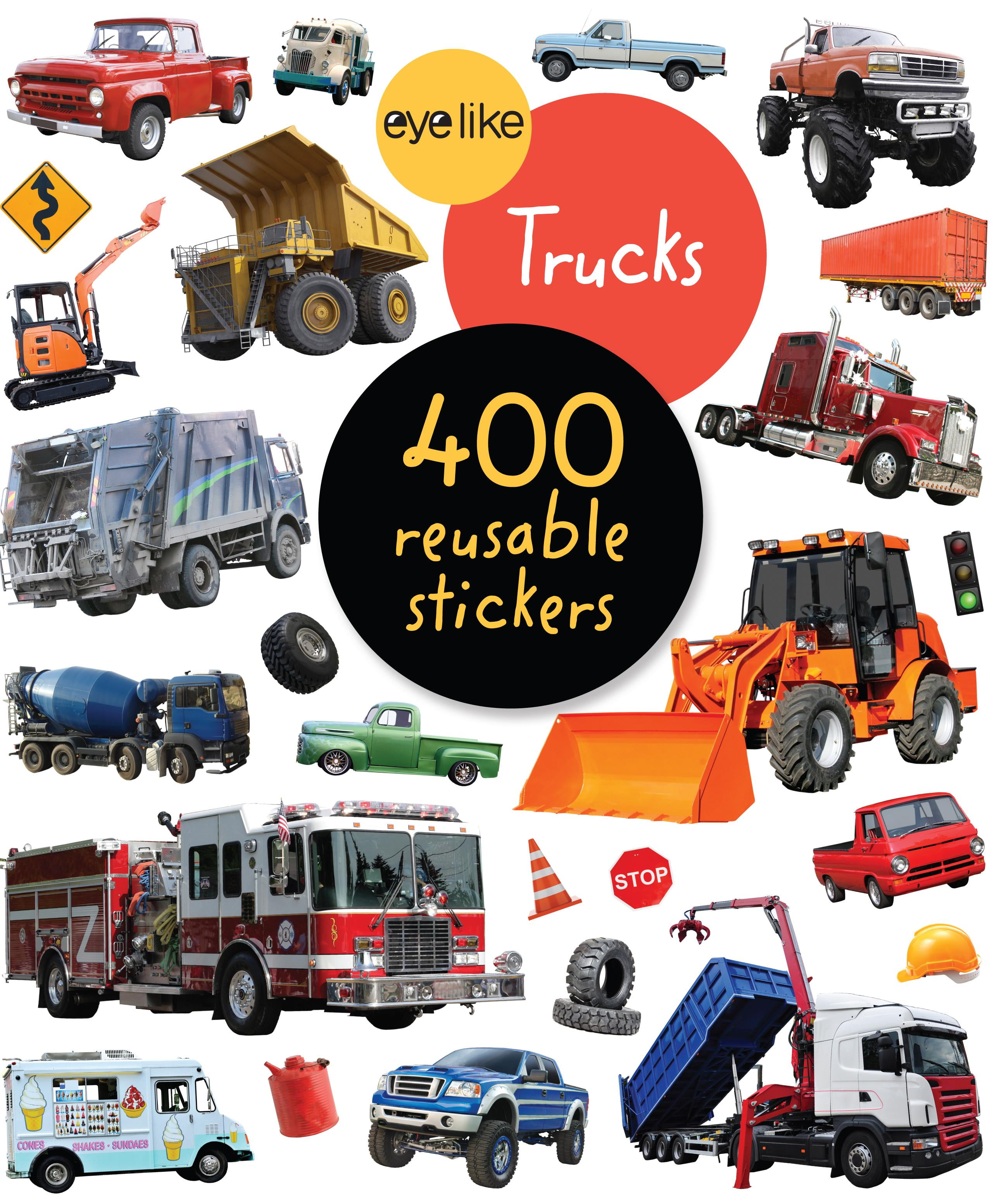 EyeLike Stickers: Trucks - Paperback - Walmart.com - Walmart.com