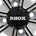 Red Hawk RHOX RX281, White with Gloss Black, 14x7 ET-25 - TIR-RX281-WB ...