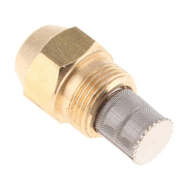 Brass Oil Burner Spray Nozzle with Filter Net for Oil Fired Furnaces ...