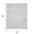 Mainstays Delicates White Polyester Mesh Wash Bag with Zipper Closure ...