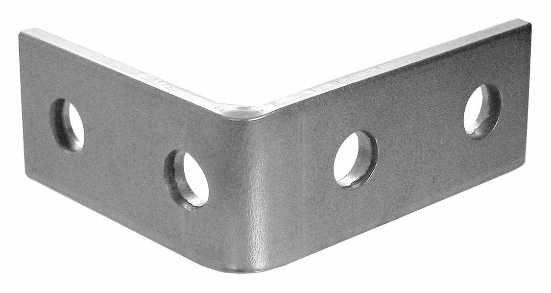 Calbrite 4-Hole Angle Bracket,SS,Overall L 4in S600004B00 - Walmart.com