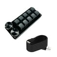 Programmable Macro Keyboard With 2Knobs,Mechanical Gaming Keypad,Hot ...