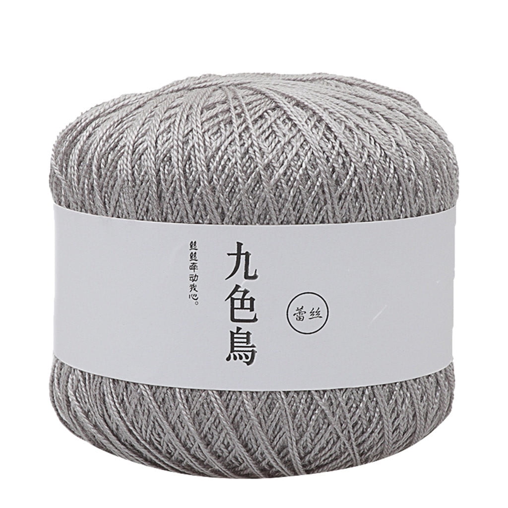 Giftesty Lace Thread Diy Woven Cotton Fine Cotton Thread Crochet Yarn ...