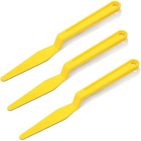 3 Pcs Window Tint Tools Vinyl Wrap Shank Gasket Squeegee, Yellow Long ...