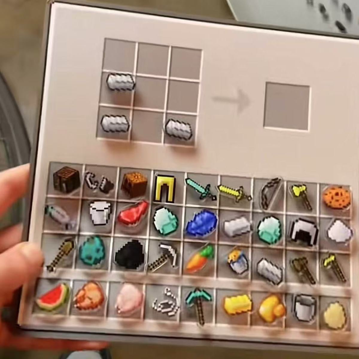 Minecraft Refrigerator Sticker Magnetic Sticker Equipment Peripheral ...