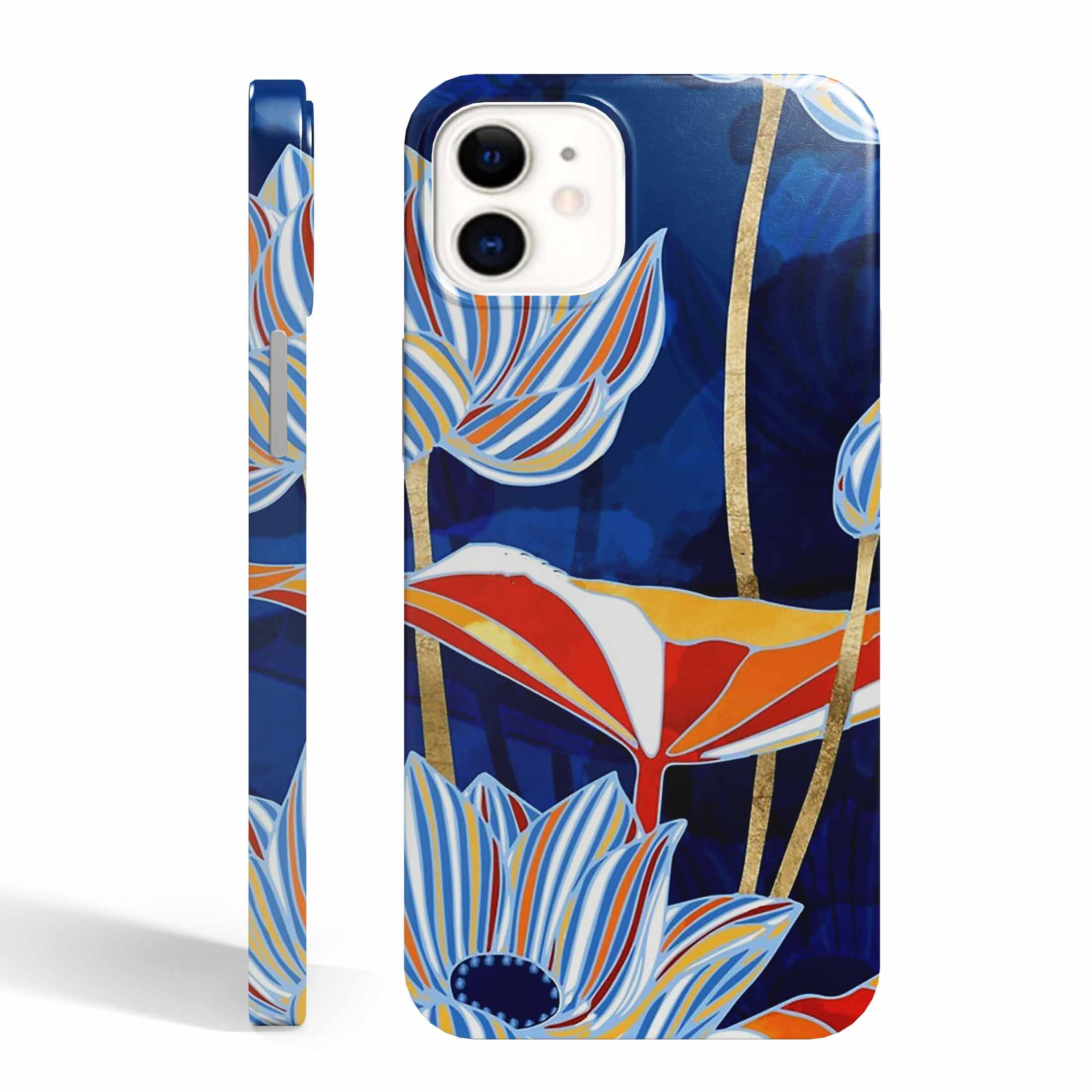 Tobelint Rainbow Flower Painting Case for iPhone 12,Aesthetic Colourful ...