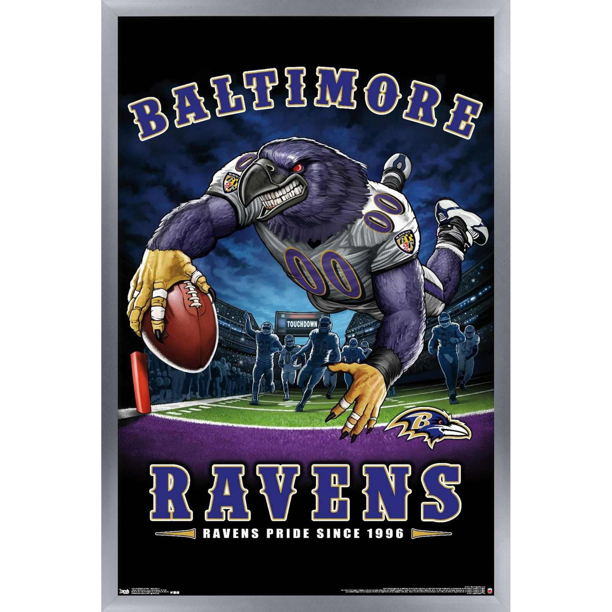 Click here for Trends International Nfl Baltimore Ravens - End Zo... prices
