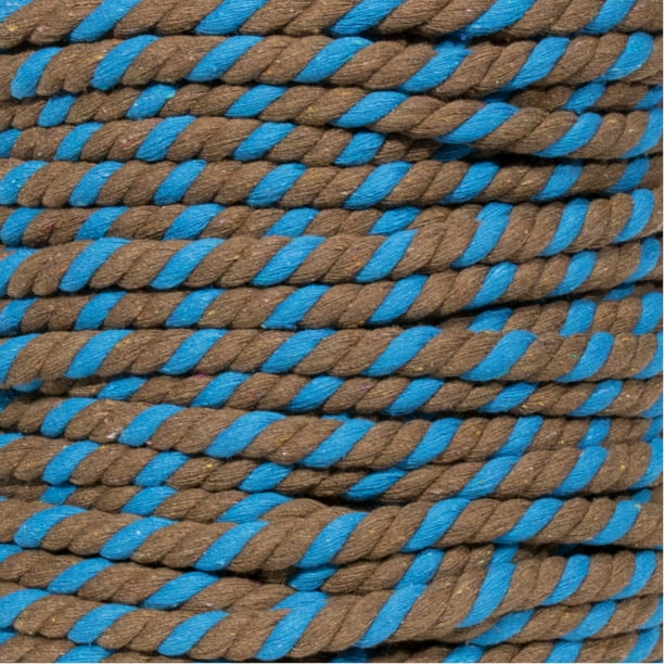 Super Soft 3 Strand Twisted Cotton Rope - Multiple Colors to Choose ...