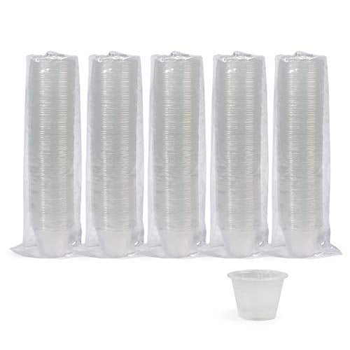 Medpride Disposable, Graduated, Plastic Medicine Cups- Bulk Set of 500 ...