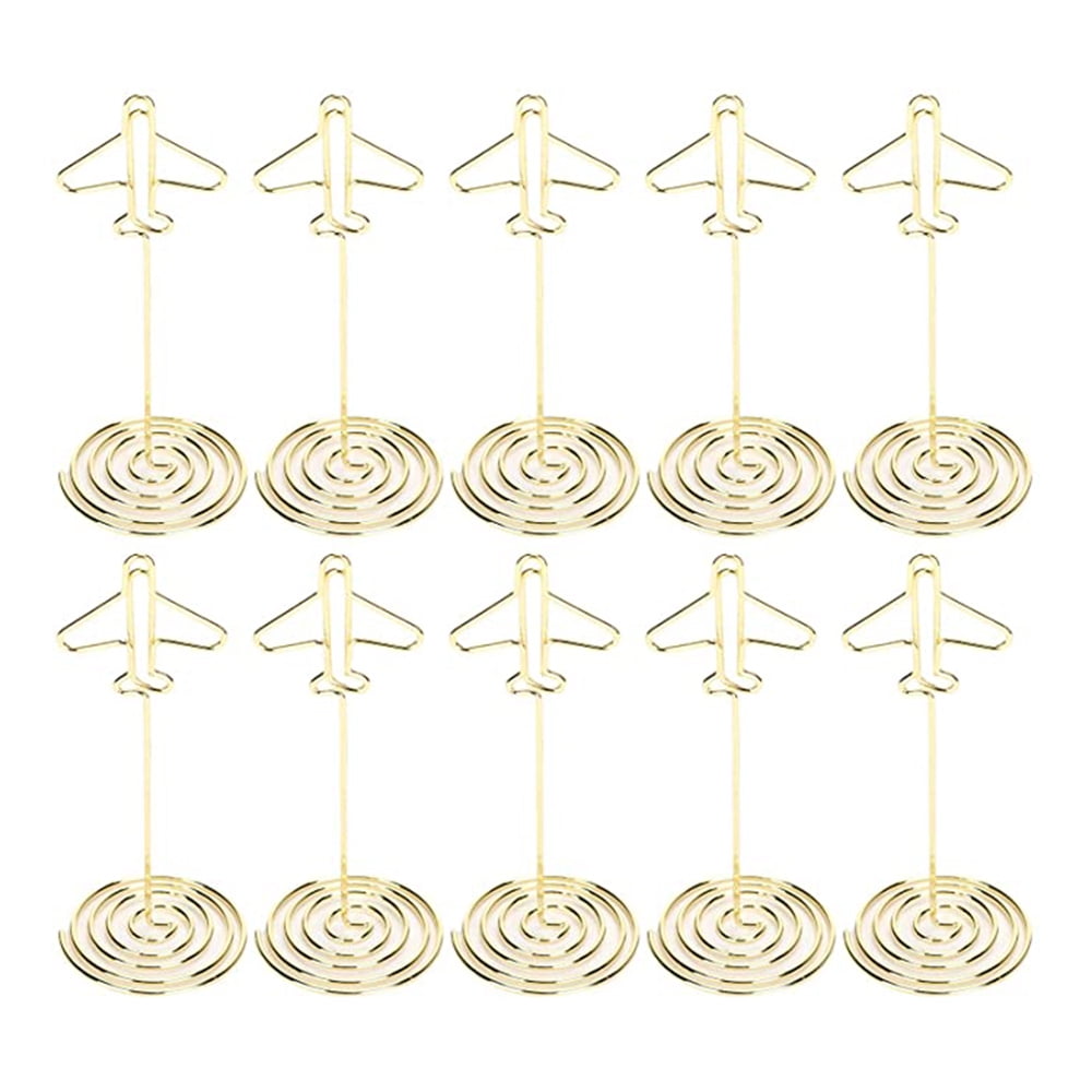 Click here for Unbranded 10pcs Memo Clip Holder  Table Number Nam... prices