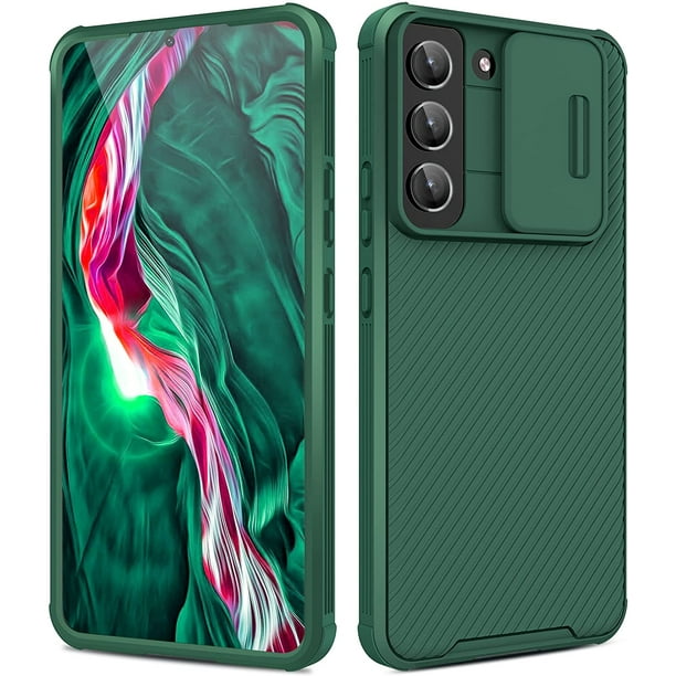 Phone Case for Samsung Galaxy S22 with Camera Cover, Full-Body ...