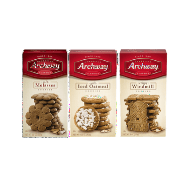 Archway Classics Soft Molasses, Frosty Lemon & Crispy Windmill Cookies ...