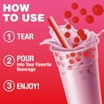BobaVida Popping Boba Pearls, Dark Cherry, for Bubble Tea and Dessert ...