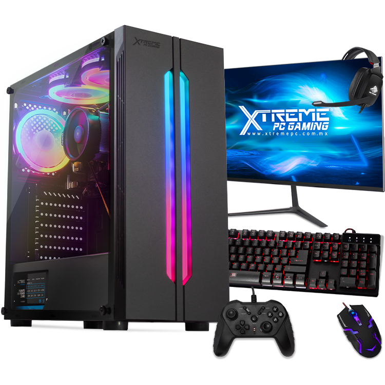 PC Gamer Xtreme AMD Radeon Vega 11 Ryzen 5 16GB SSD Monitor 24 WIFI ...