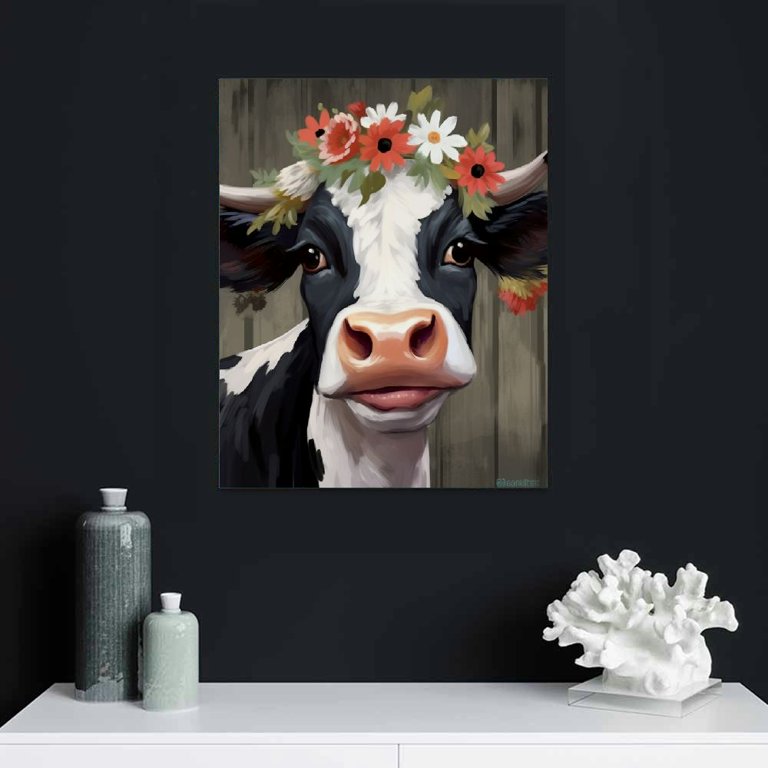 Farmhouse Kitchen Decor Cow