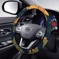 15in Car Steering Wheel Cover Is Skid Resistant And Durable For Easy ...
