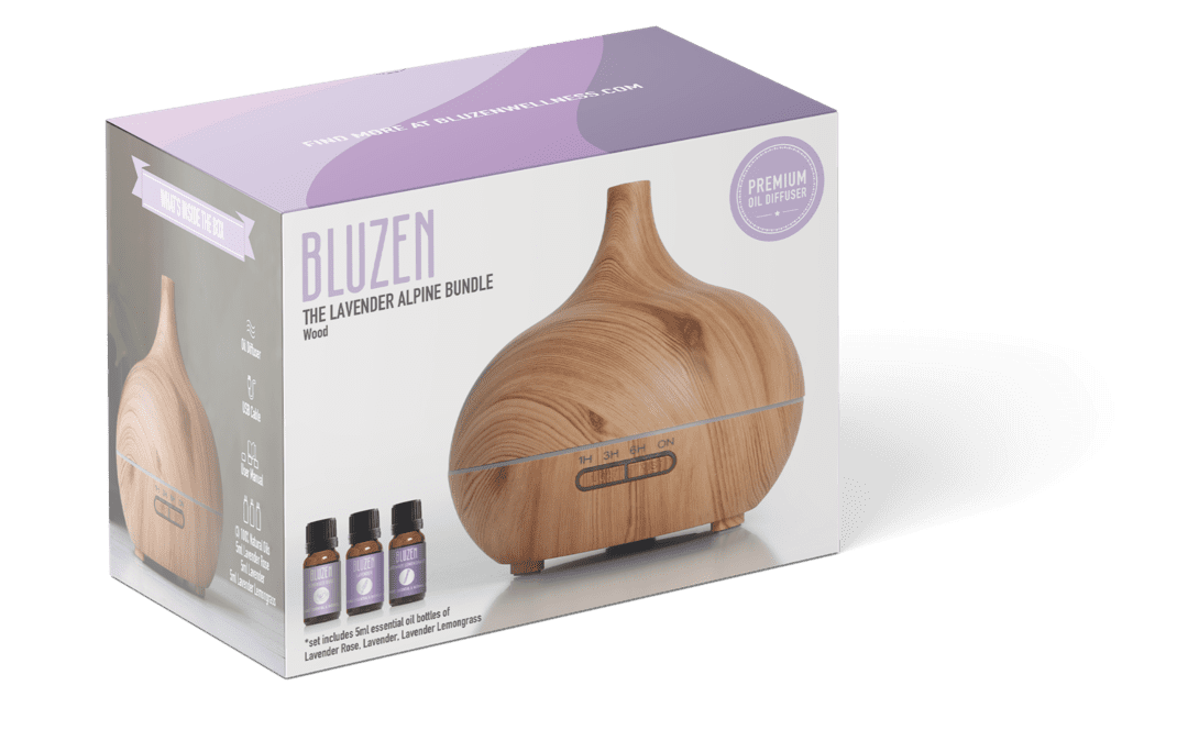 Alpine Diffuser Bundle + 3x 5mL Oils - Walmart.com