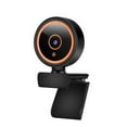 Webcam, Webcam 1080P Full HD USB Web Camera With Microphone USB And ...