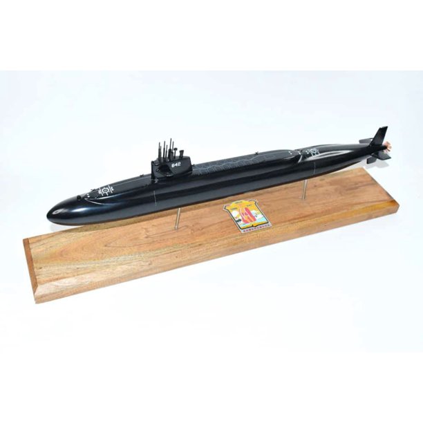 USS Kamehameha SSBN-642 Submarine Model (Black Hull), Navy,20, Scale ...