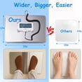 Extra Wide Heavy Duty Scale for Body Weight, 300kg/660 Lb Bariatric ...
