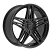 Motiv 18x8 435MB Foil Black Wheel Rim, 5X4.50, A356 Alloy, TPMS ...