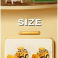 4pcs Engineering Vehicle Model Press Sliding Car Excavator Bulldozer ...