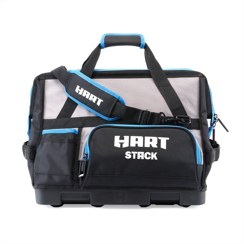 HART STACK 18-inch Hard Bottom Tool Bag - Walmart.com