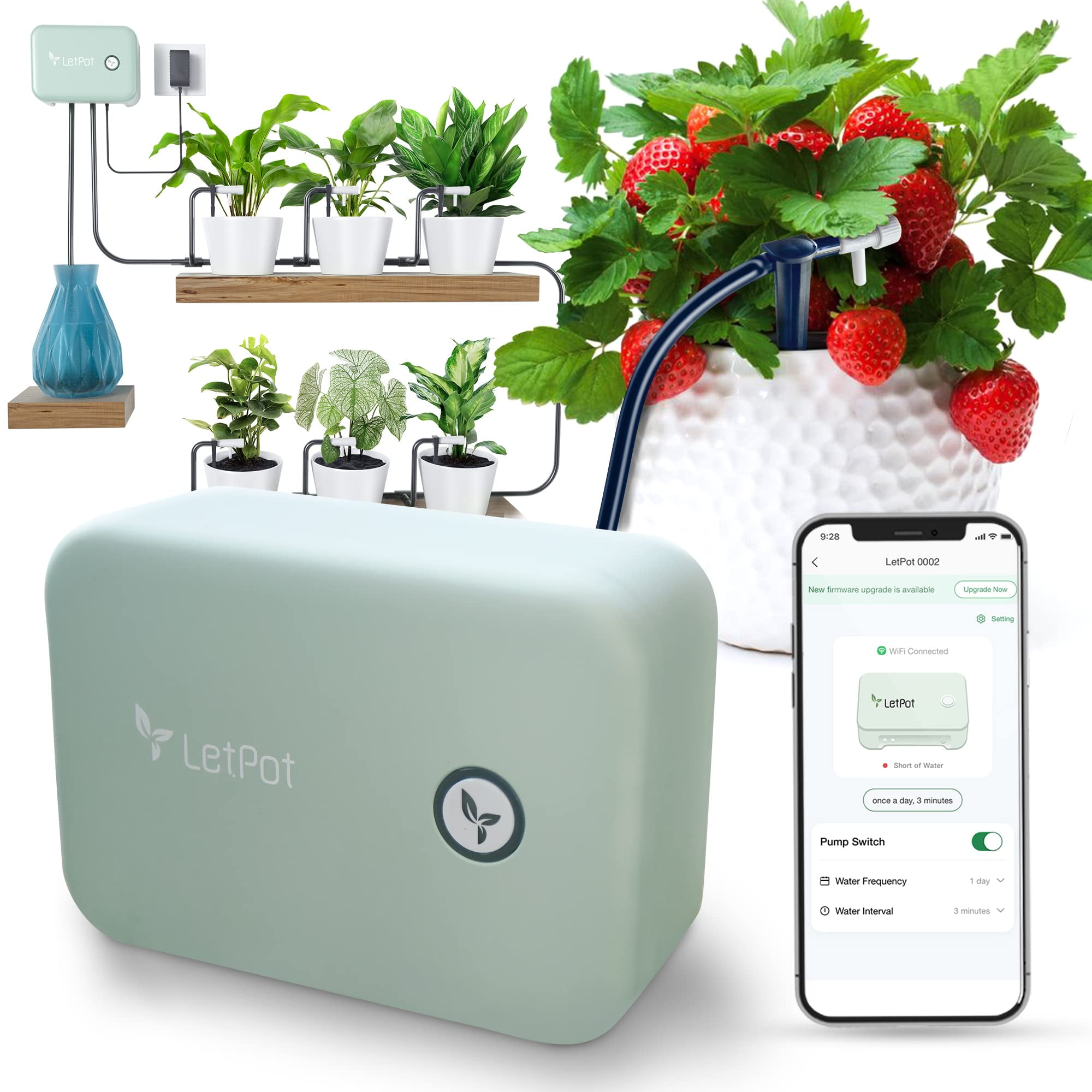 LetPot Wifi & App Automatic Watering System For Indoor Plants, Water ...