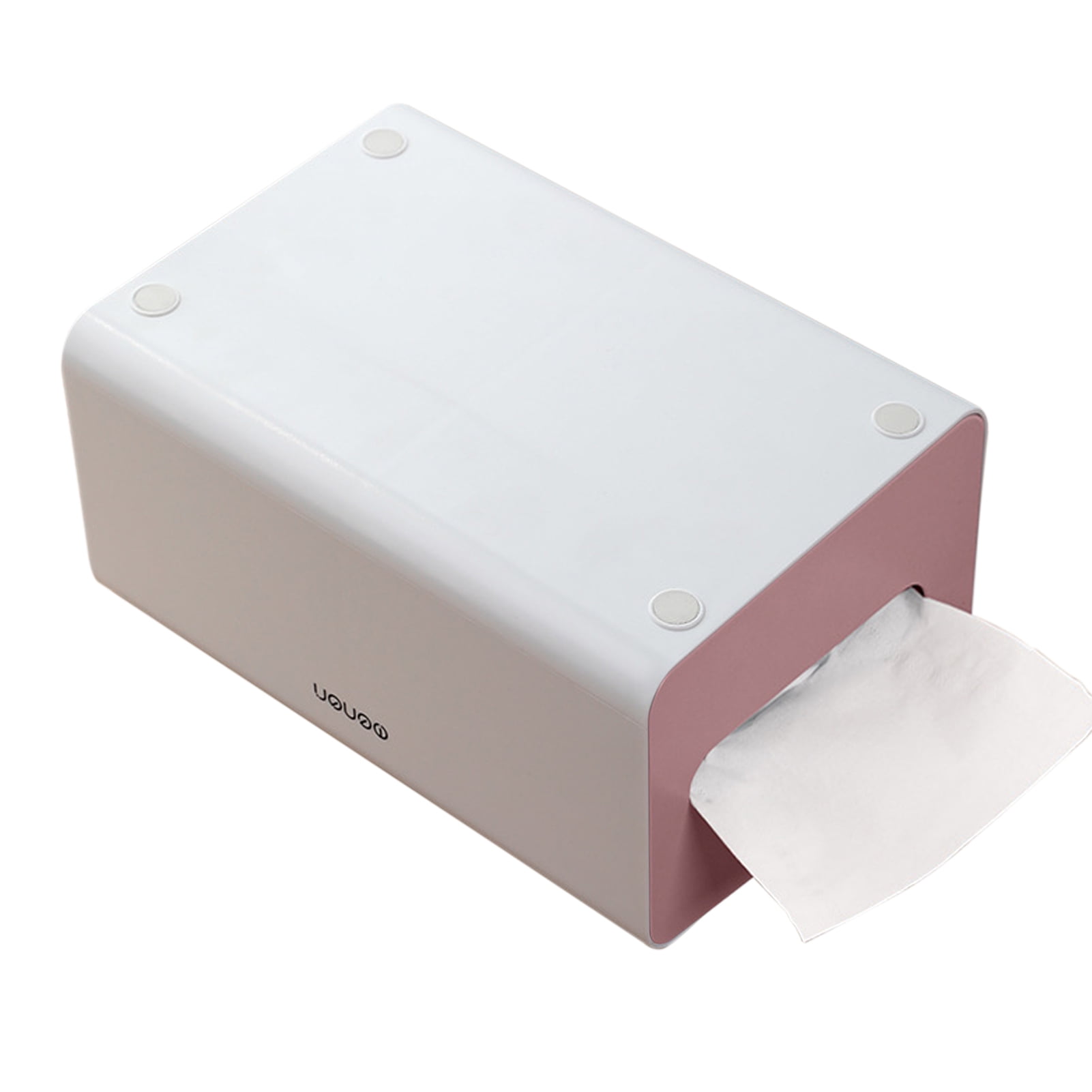 Desk Tissue Box Holder With Drawer Paper Towel Dispenser Mobile Phone ...