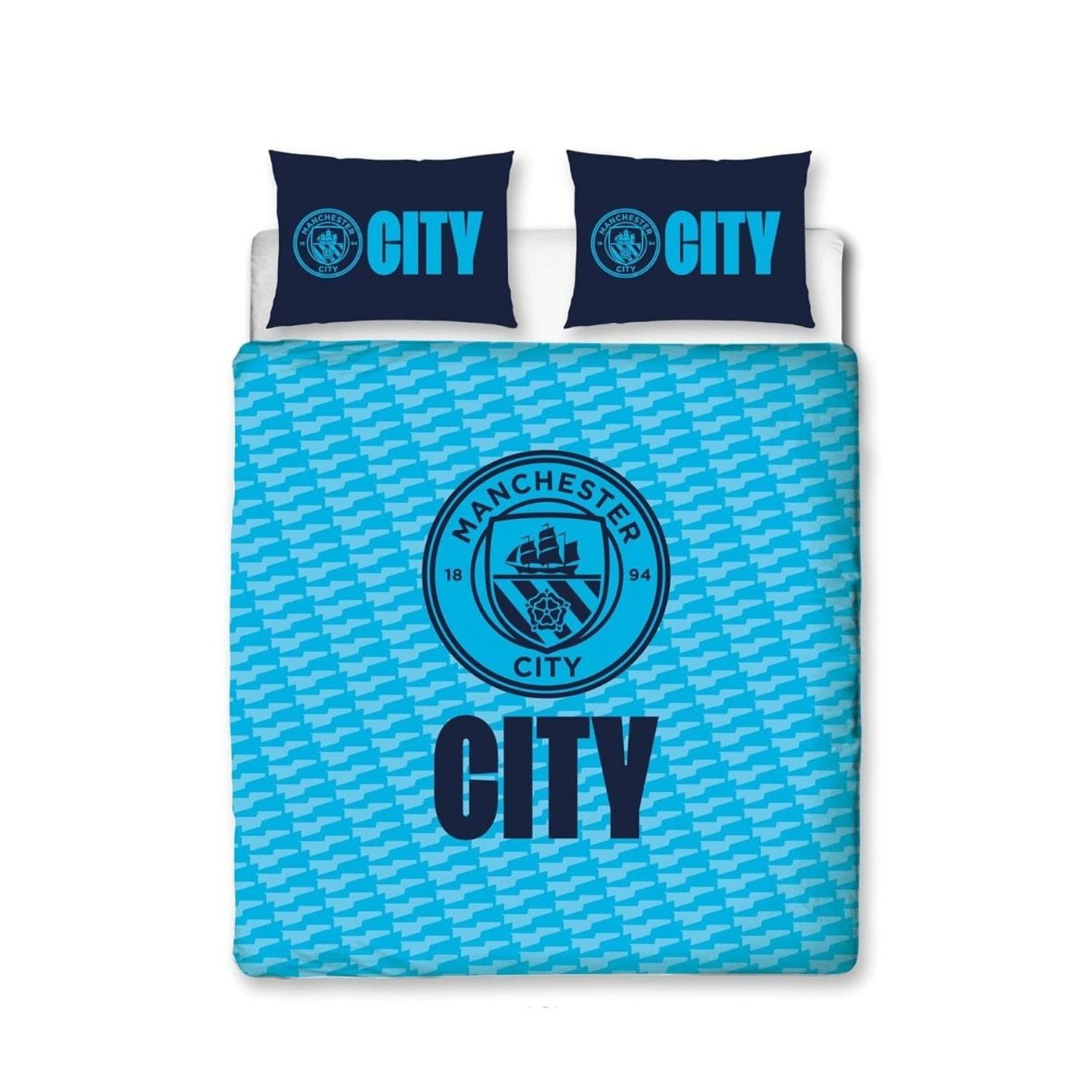 Click here for Manchester City Fc Crest Duvet Cover Set prices