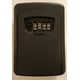 Key Storage Lock Box, Combination Lock Box, Wall Mounted Lock Box Black ...
