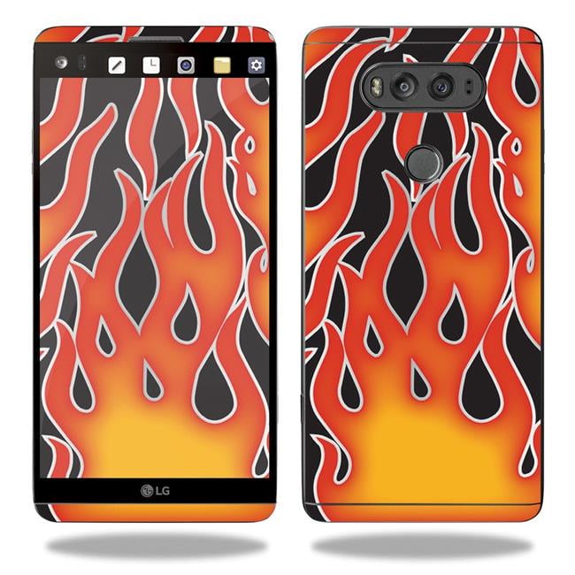 MightySkins LGV20-Hot Flames Skin for LG V20 Sticker Wrap Cover Sticker ...