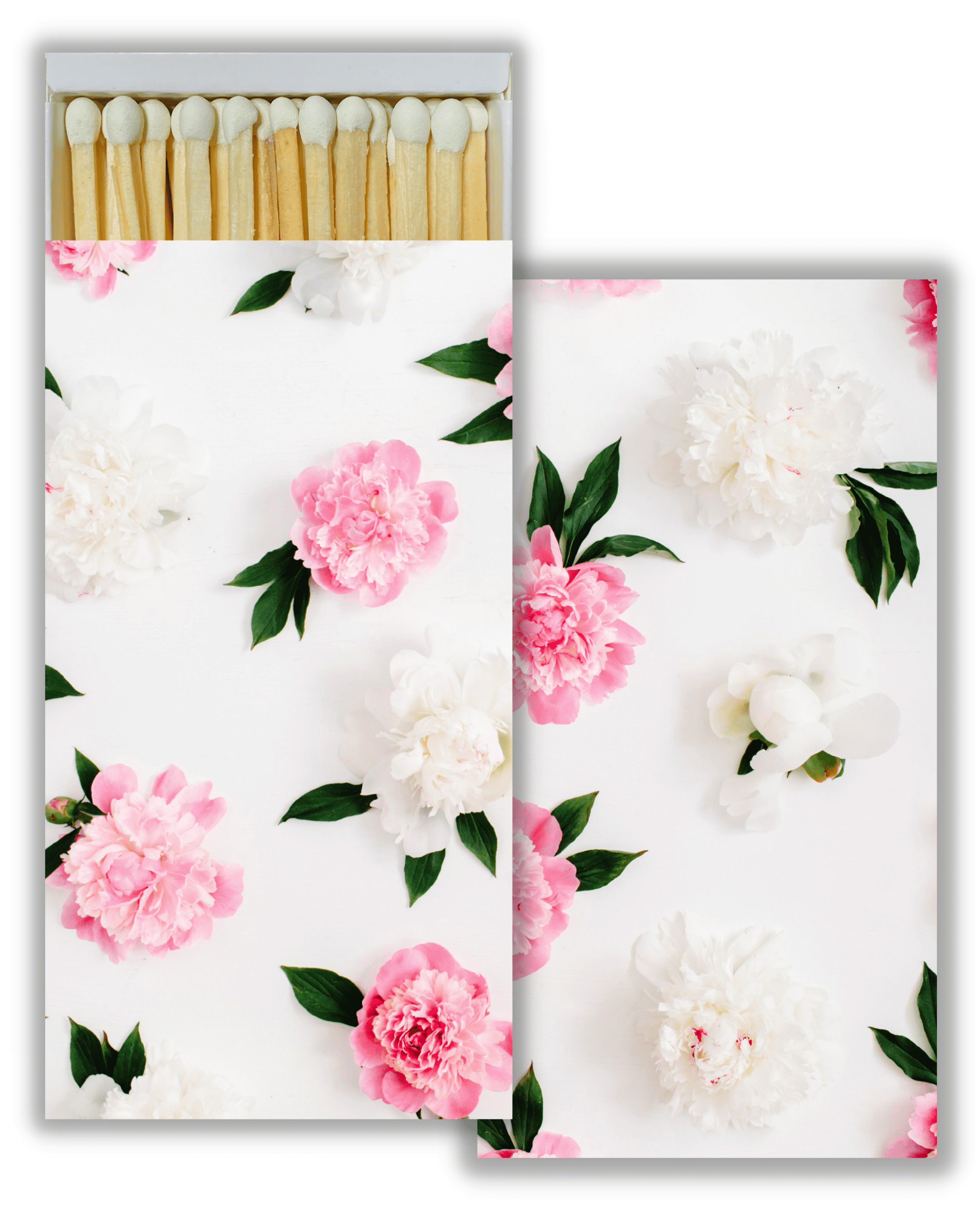 Peonies Decorative Matchboxes with Wooden Matches | 2 Pack - Walmart.com