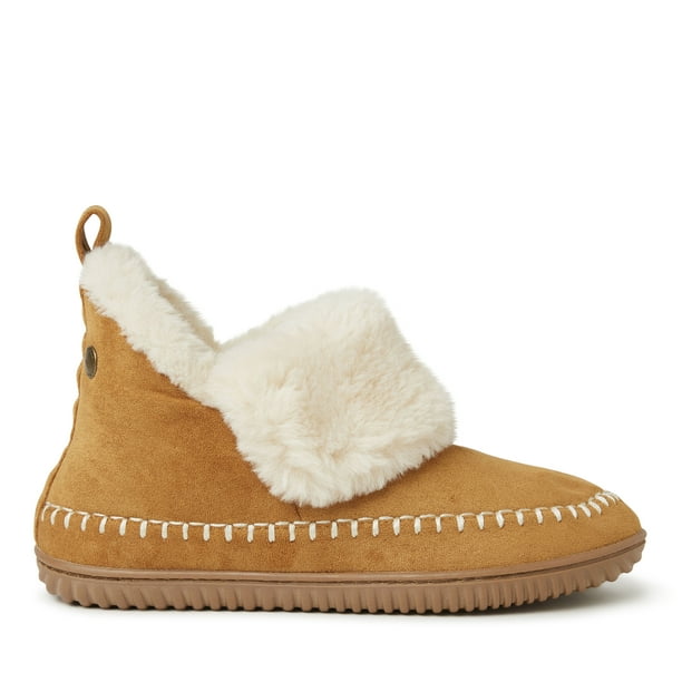 Dearfoams - Alpine By Dearfoams Moritz Bootie Slippers with Memory Foam ...