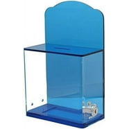 Kingdom Personalized Acrylic Mounted Donation Box with Lock and Key ...