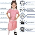 A2Z 4 Kids Girls Uniform School Dress Soft Comfortable Gingham - UF ...